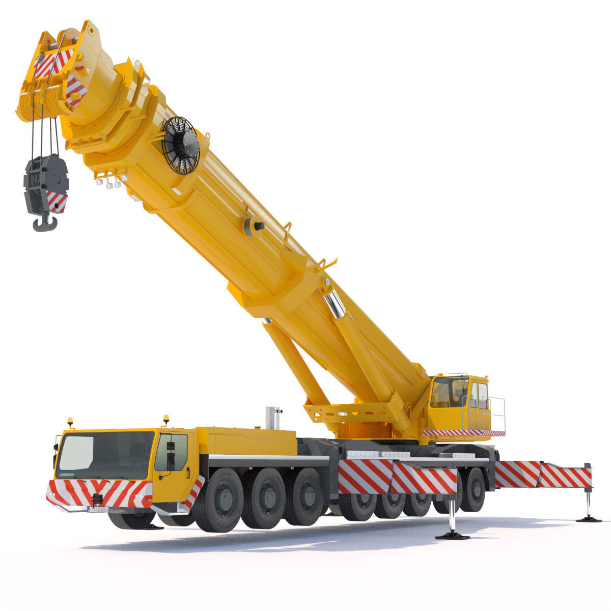 Mobile Crane 3d Model Free Download - 3D Model Tutorial