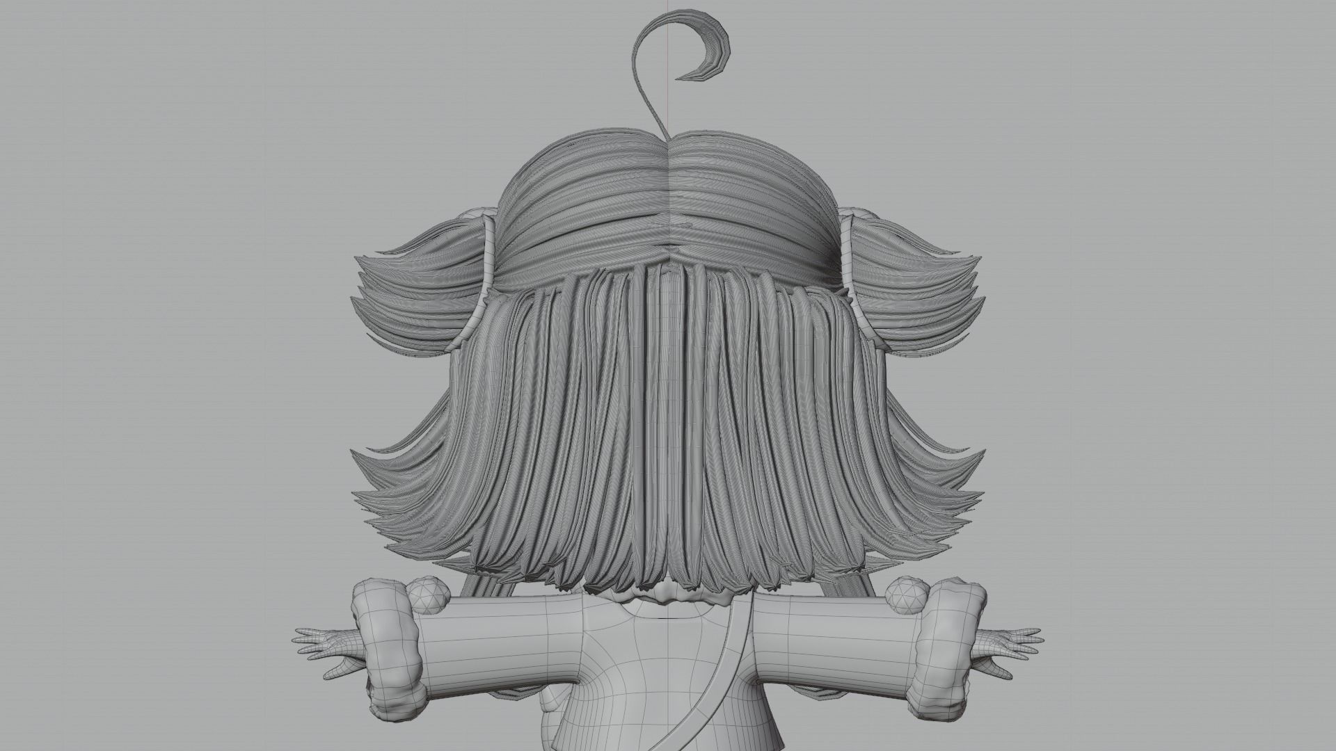 Chibi Character - Ready to rig 3D model | CGTrader