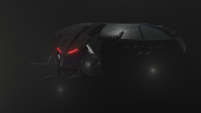 3D model HMP droid gunship VR / AR / low-poly | CGTrader