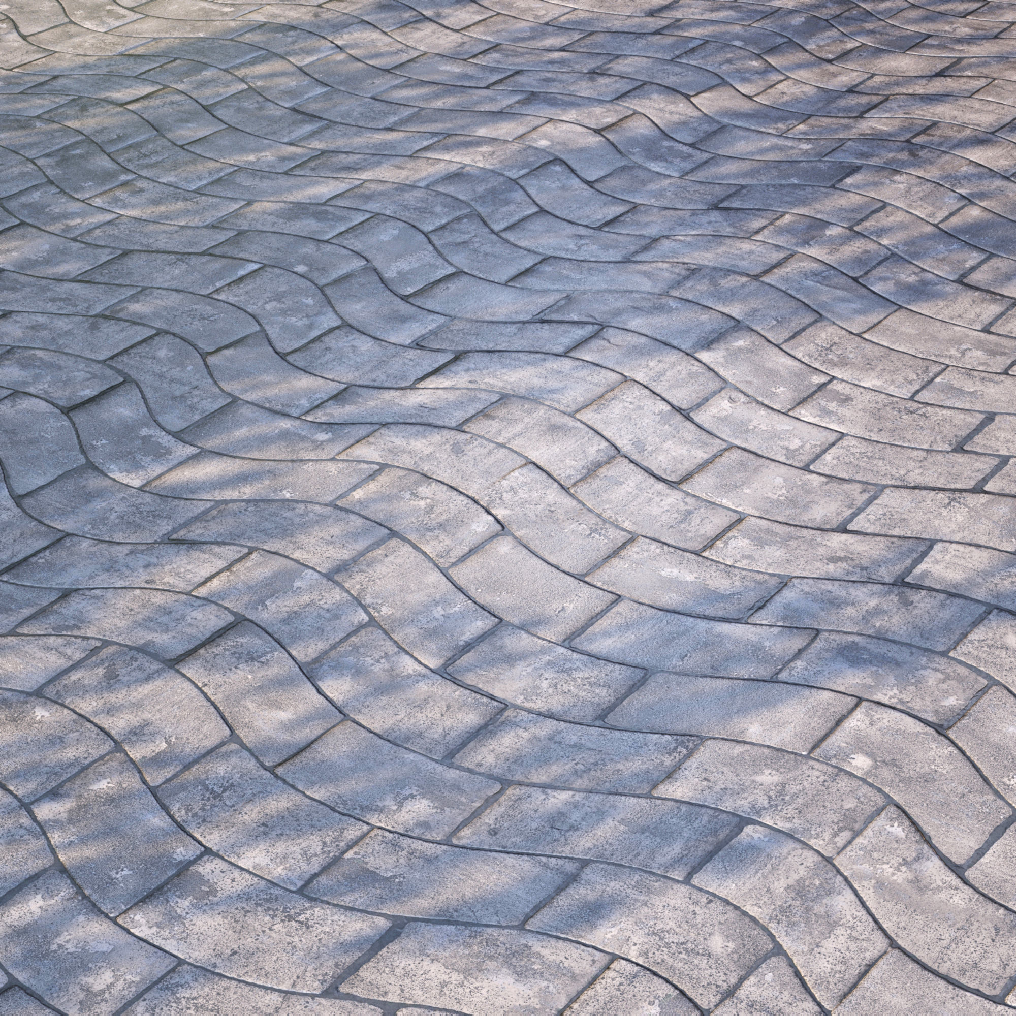 3D model Mrf Pavement Set02 VR / AR / low-poly | CGTrader