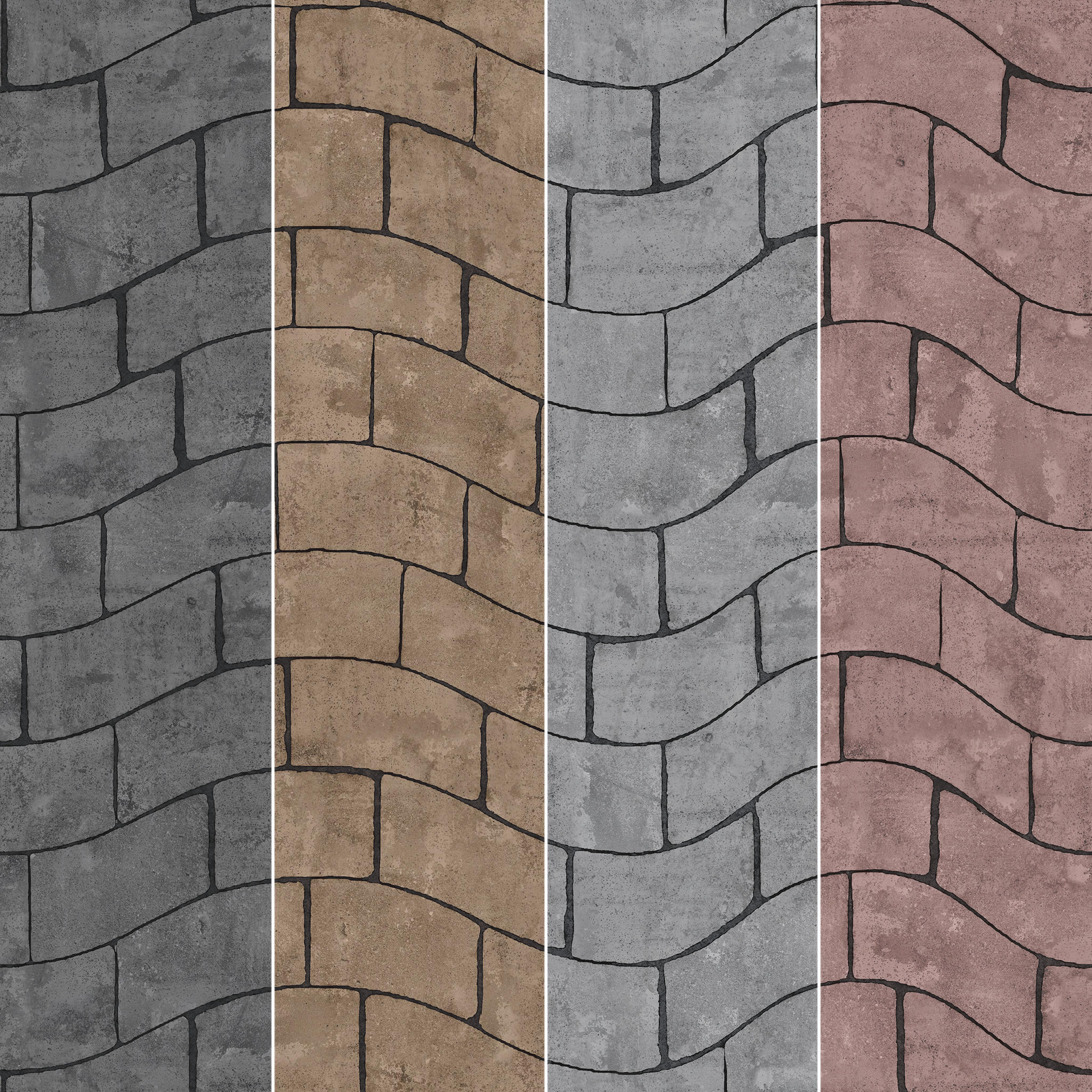 3D model Mrf Pavement Set02 VR / AR / low-poly | CGTrader