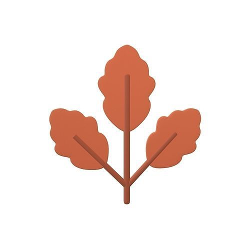 3D model Cartoon Leaf v8 004 VR / AR / low-poly | CGTrader