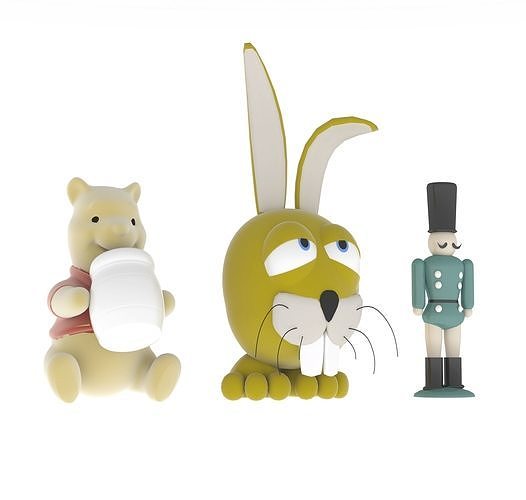 Soft Toy 3 3D model | CGTrader