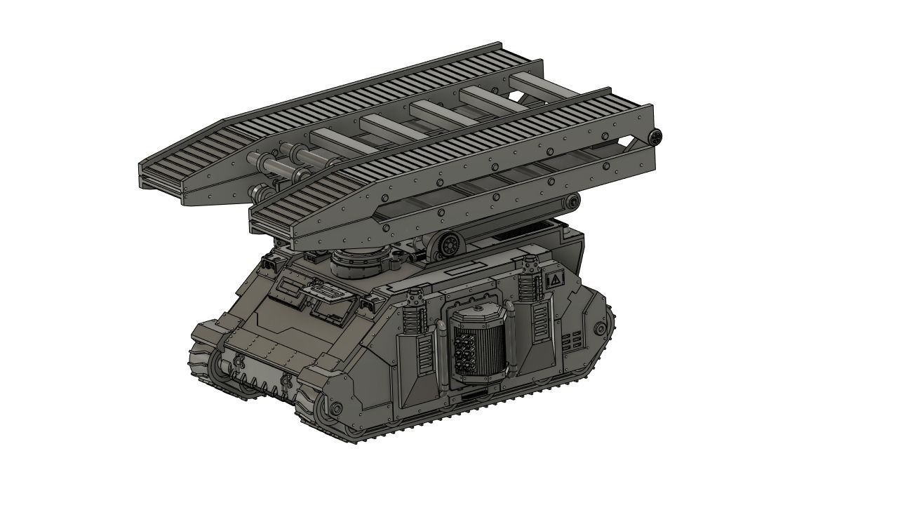 RHINO MK XIX MODULAR VECHICLE 3D model 3D printable | CGTrader