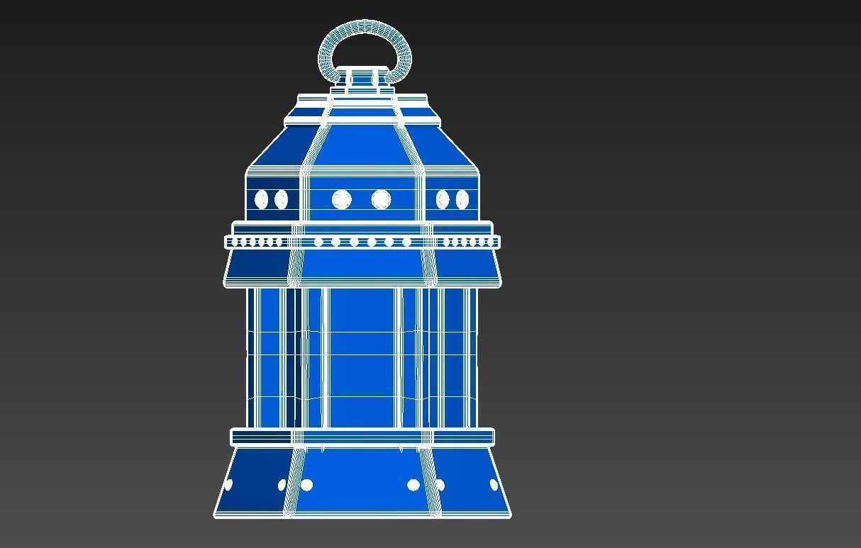 Cartoon Lantern 3D model | CGTrader