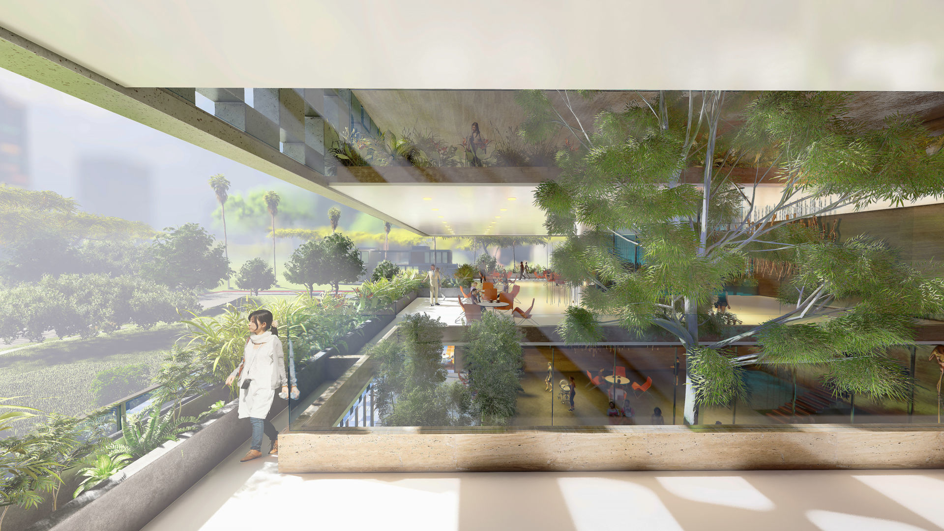 Tower in a city FULL Residential building Revit Lumion 3D model | CGTrader