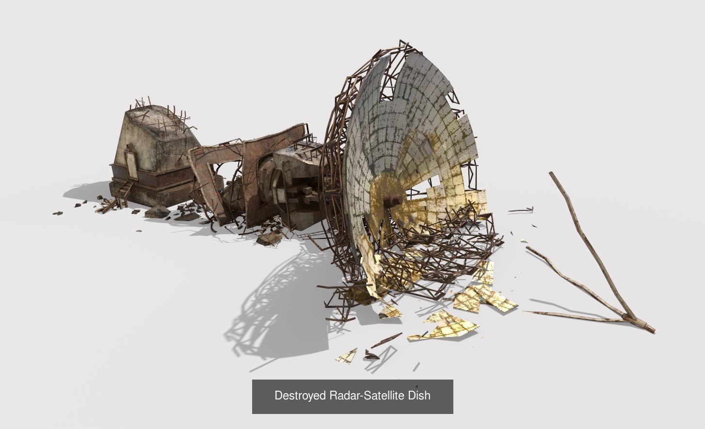Post-Apocalyptic Objects 3D Model Collection | CGTrader