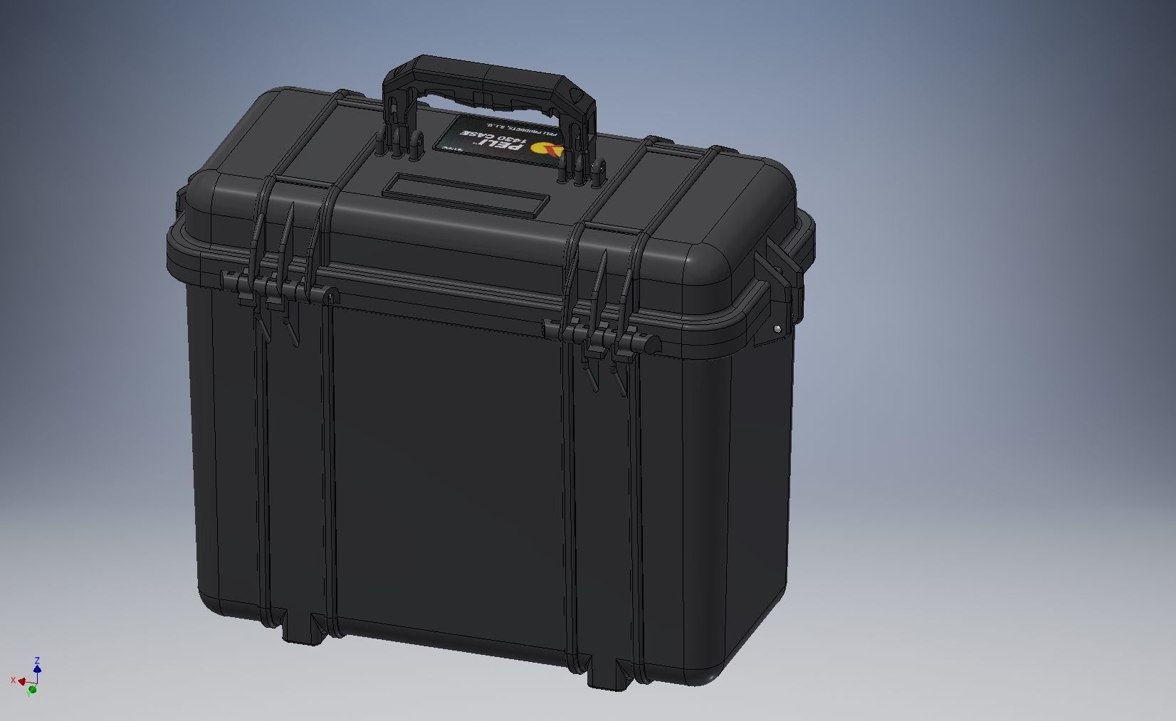 Pelican Case 3D model | CGTrader