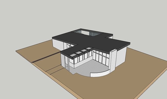 Case Study Houses Richard Neutra 3D model | CGTrader