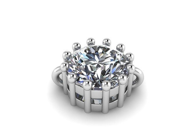 Pendant Element Diamond 3D model 3D printable | CGTrader