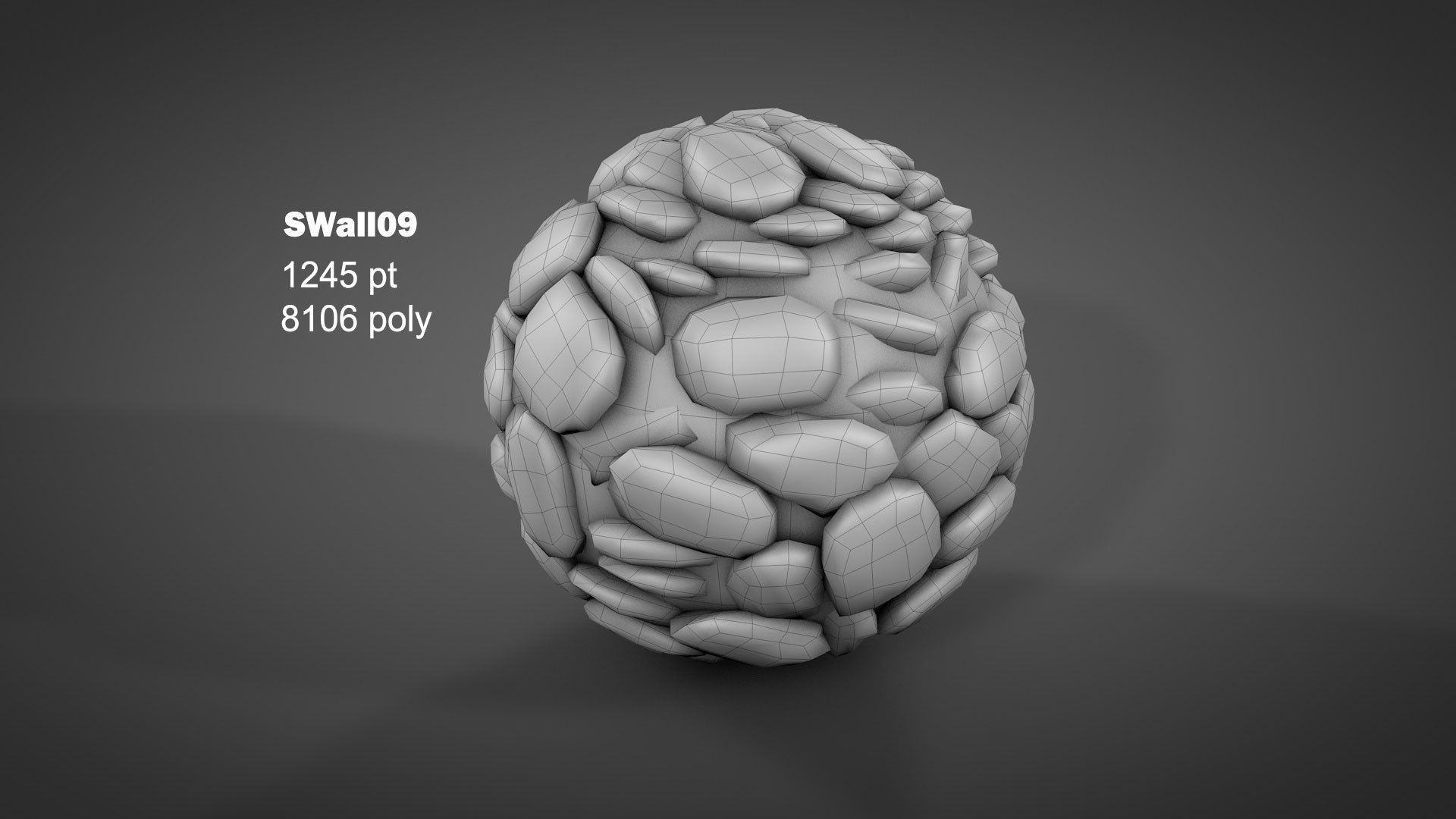 3D model Stone Walls VR / AR / low-poly | CGTrader