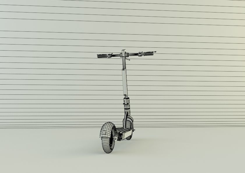 Electric Scooter 3D model | CGTrader
