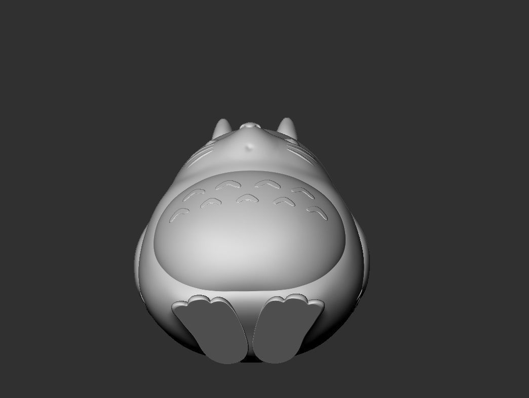 Totoro Christmas Tree Ornament 3D model 3D printable | CGTrader