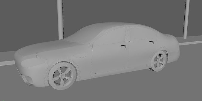 3D model Basic car Model VR / AR / low-poly | CGTrader