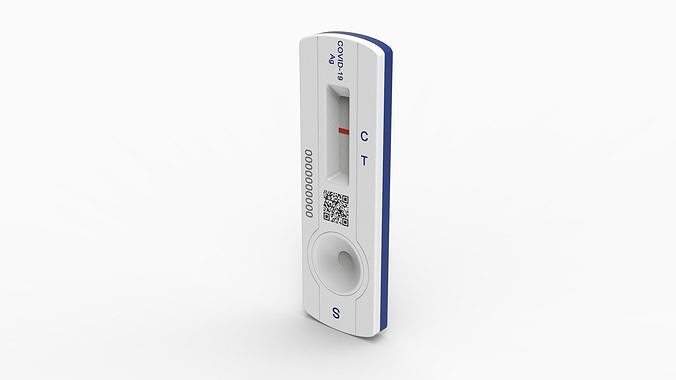 Lateral Flow Test 3D model | CGTrader