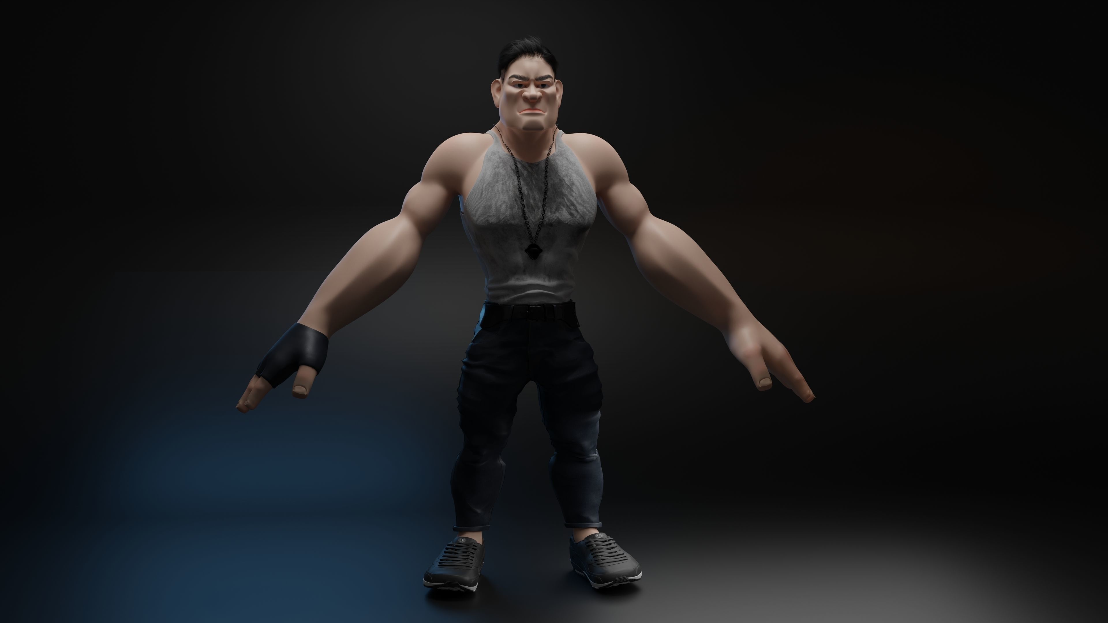 3D model Toon Gang 3D VR / AR / low-poly | CGTrader