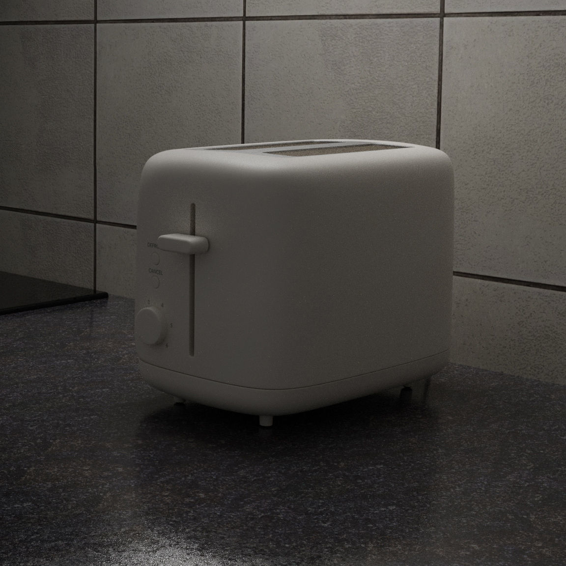Muji Toaster 3D model | CGTrader