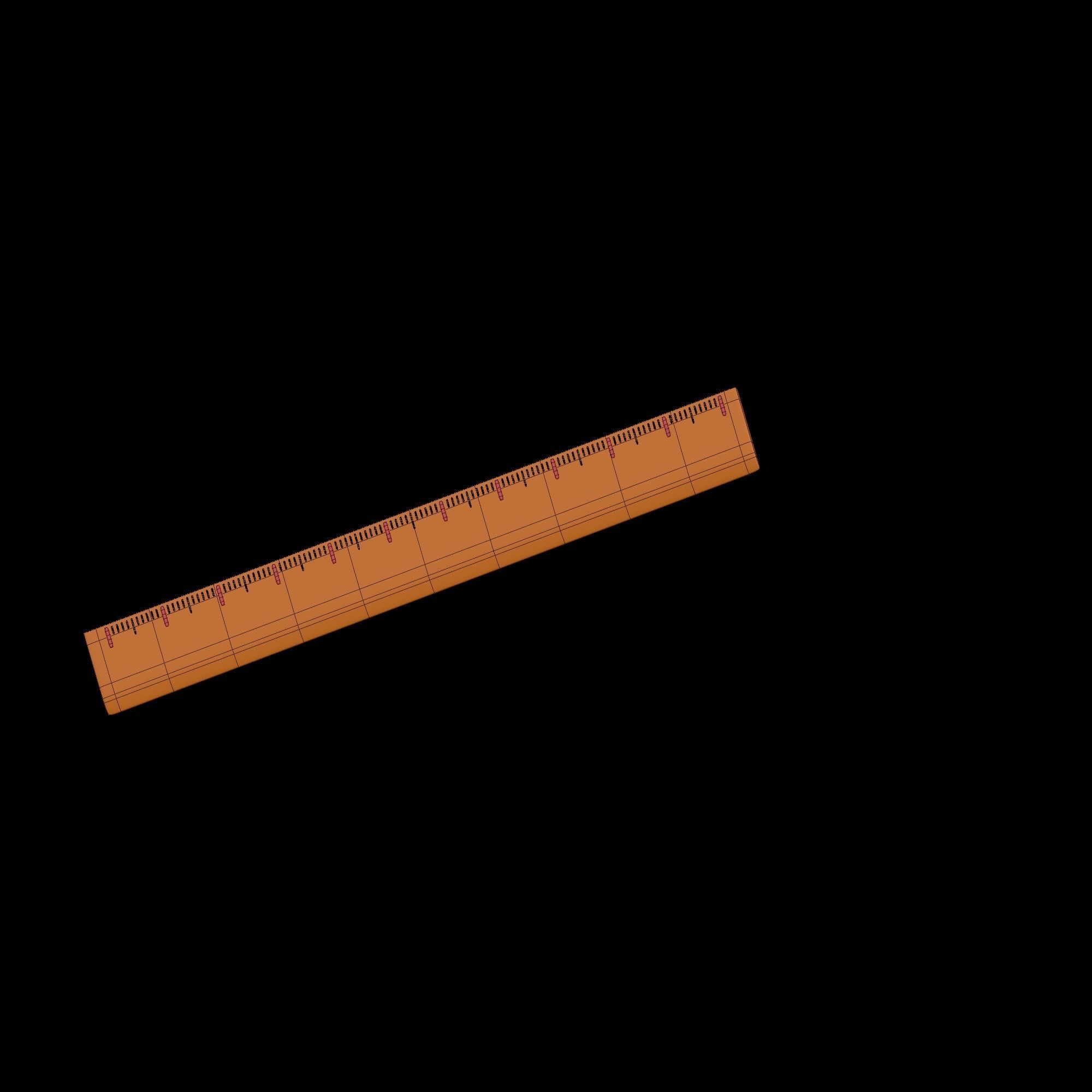 Ruler - stylized icon 3D model | CGTrader