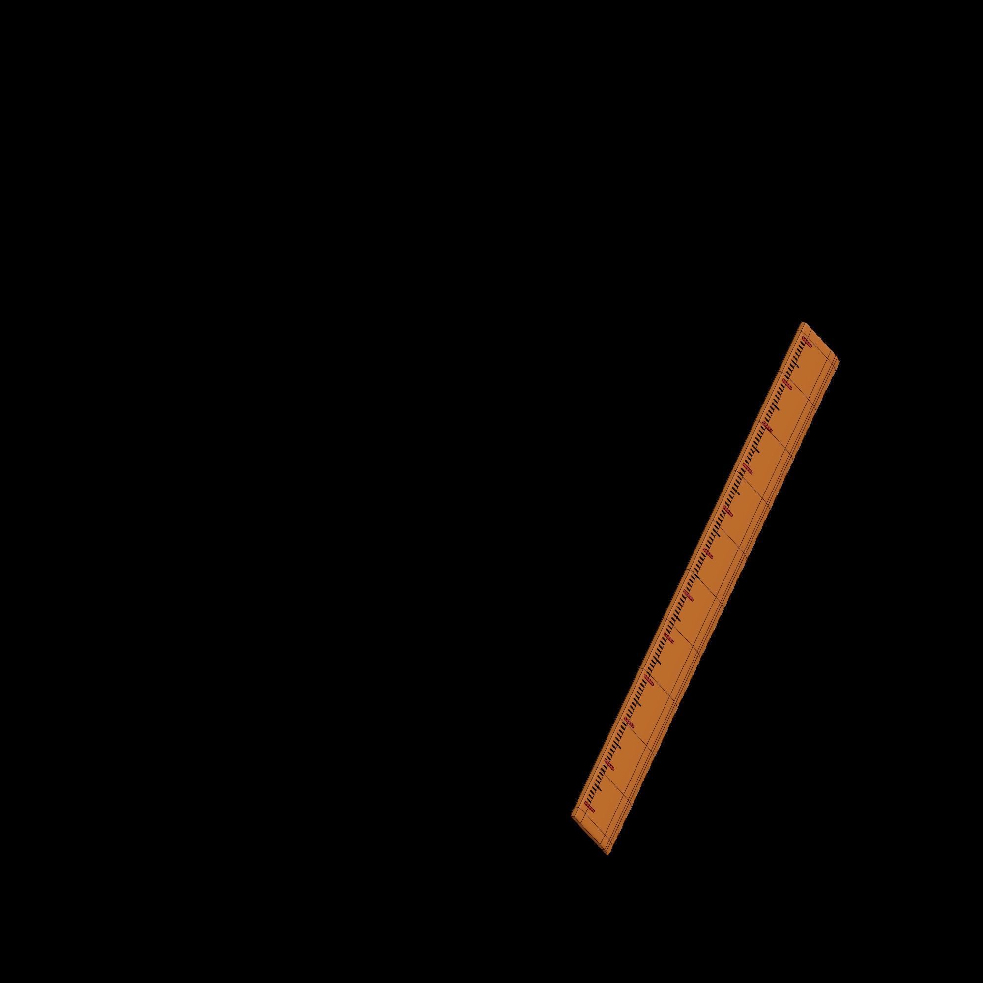 Ruler - stylized icon 3D model | CGTrader