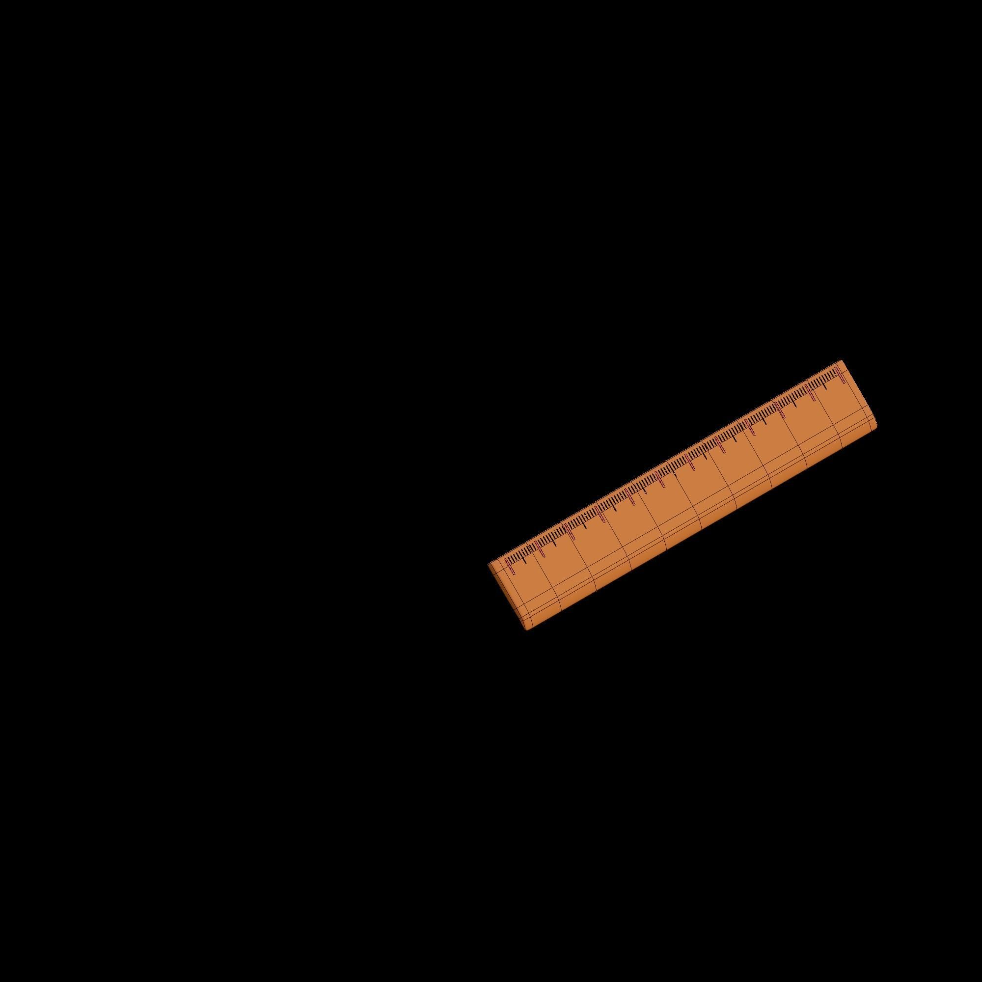 Ruler - stylized icon 3D model | CGTrader