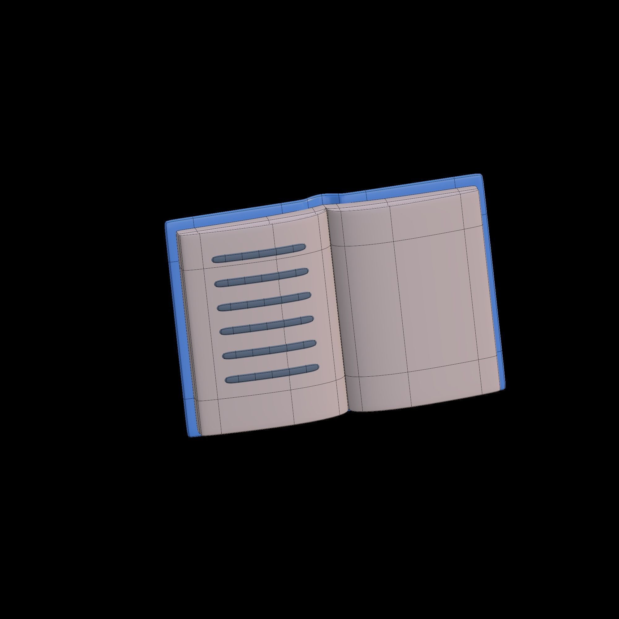 Notebook - stylized icon 3D model | CGTrader