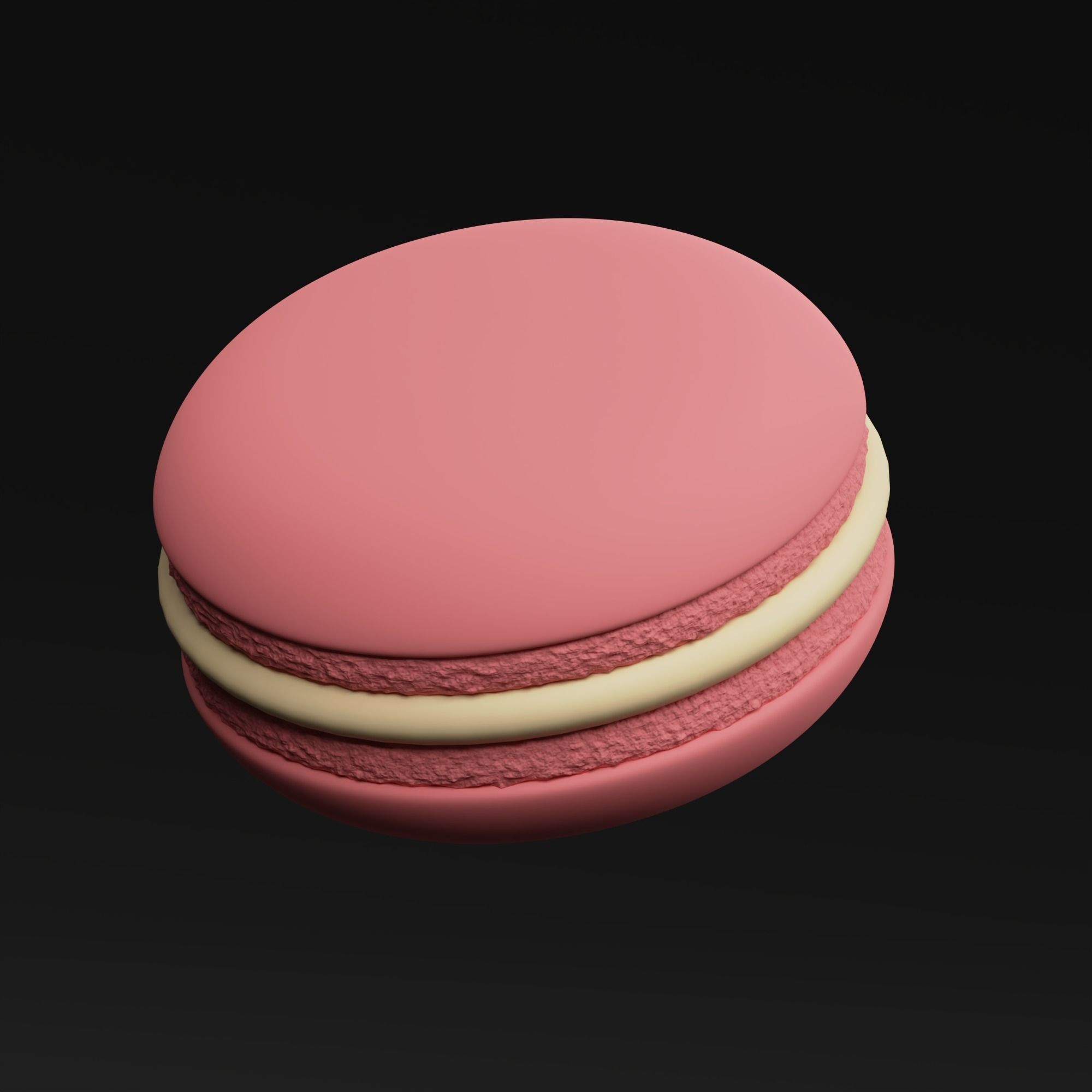 Macarons macaron 3D model | CGTrader
