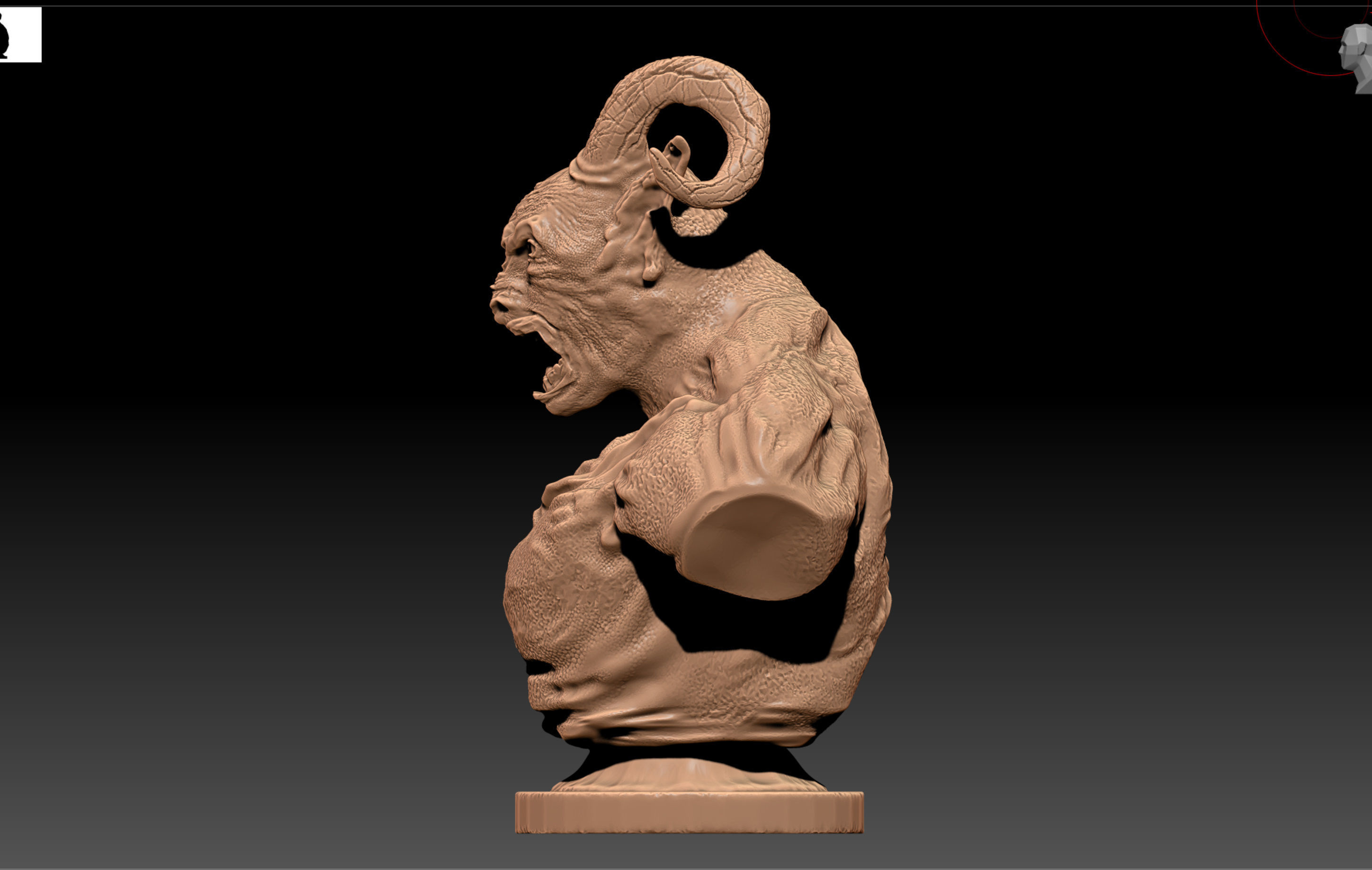 Blood Spawn bust Elder Scrolls Online 3D model 3D printable | CGTrader