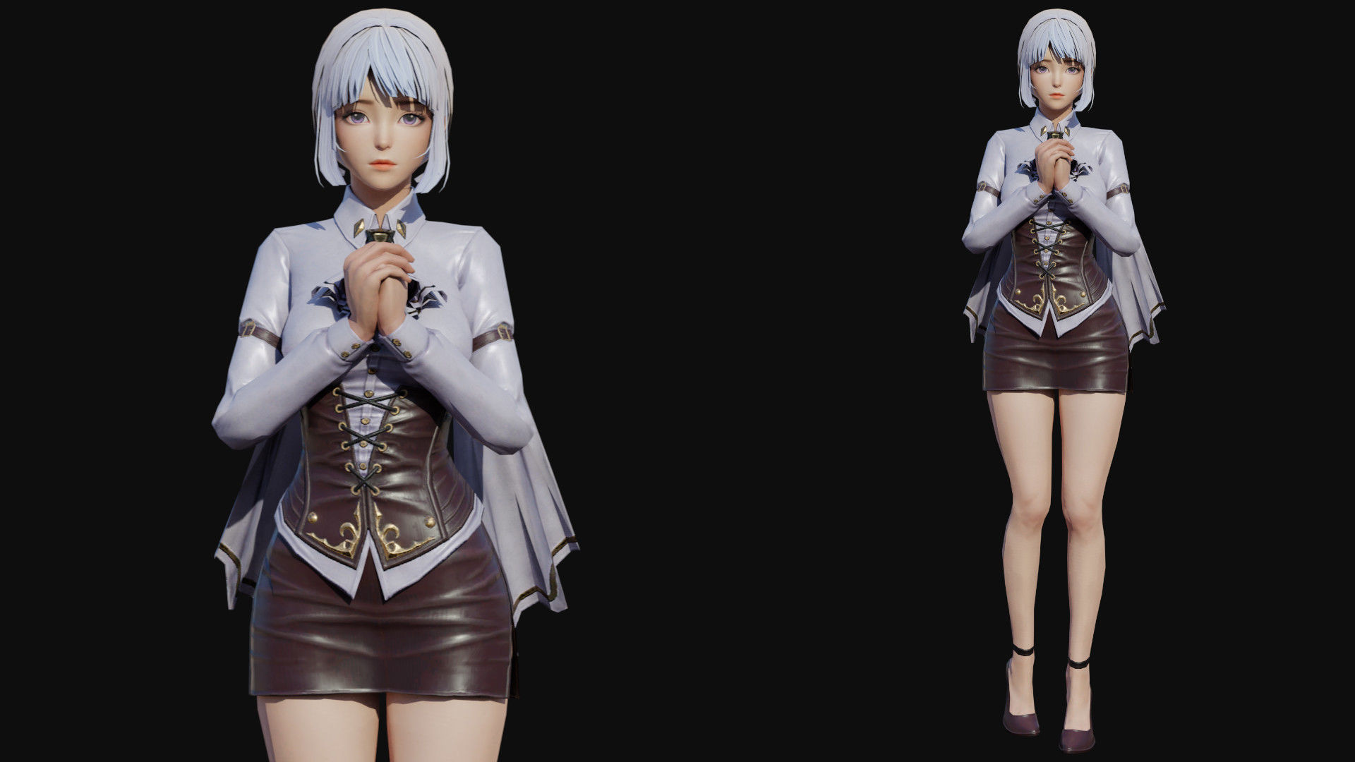 3D model Maya Female VR / AR / low-poly | CGTrader