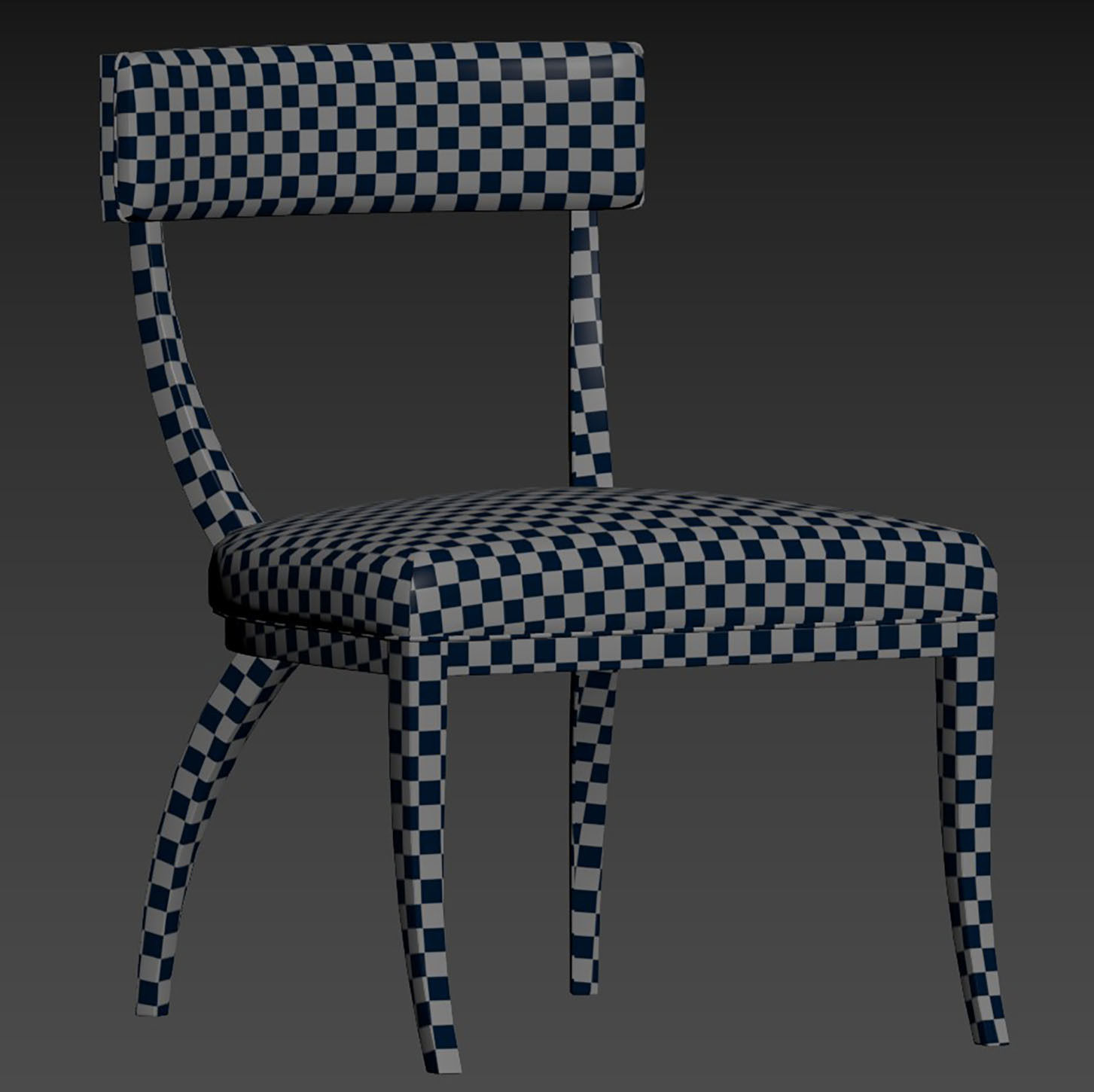 KIN Dining chair 3D model | CGTrader