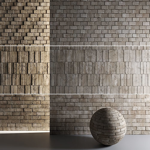 Mrf Rustic Bricks Texture | CGTrader