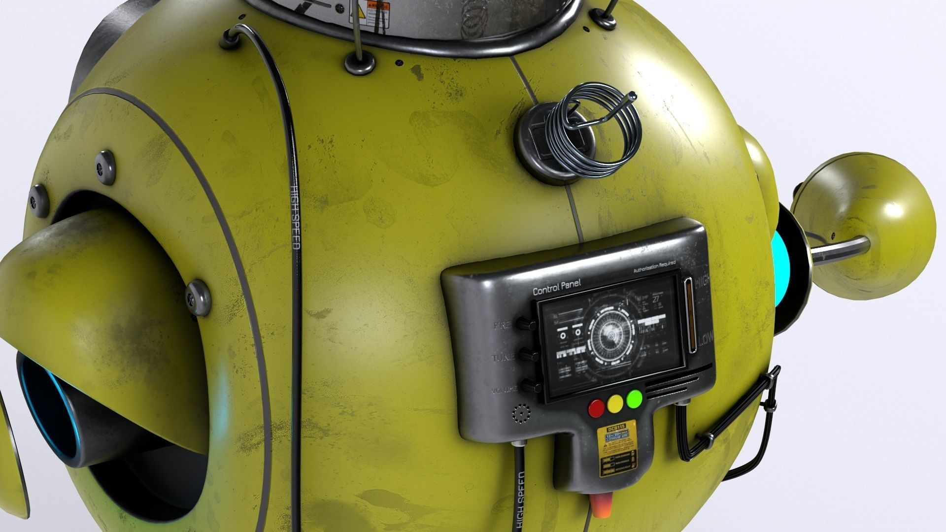 3D model Planting Robot Sci-Fi Fantasy Character VR / AR / low-poly | CGTrader