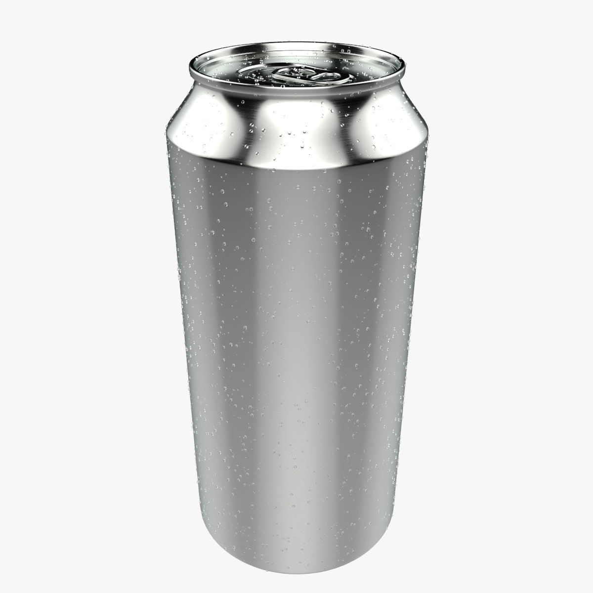 Soda Can King Size 1000ml Water Drops 3D model | CGTrader