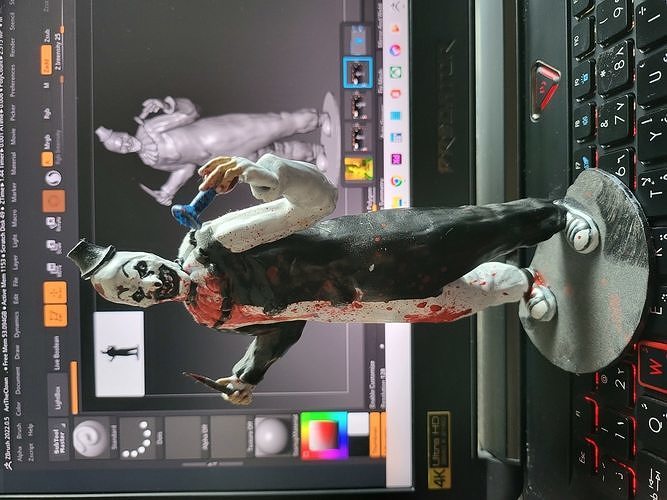 Art the clown from the film Terrifier and Terrifier 2 3D model 3D ...