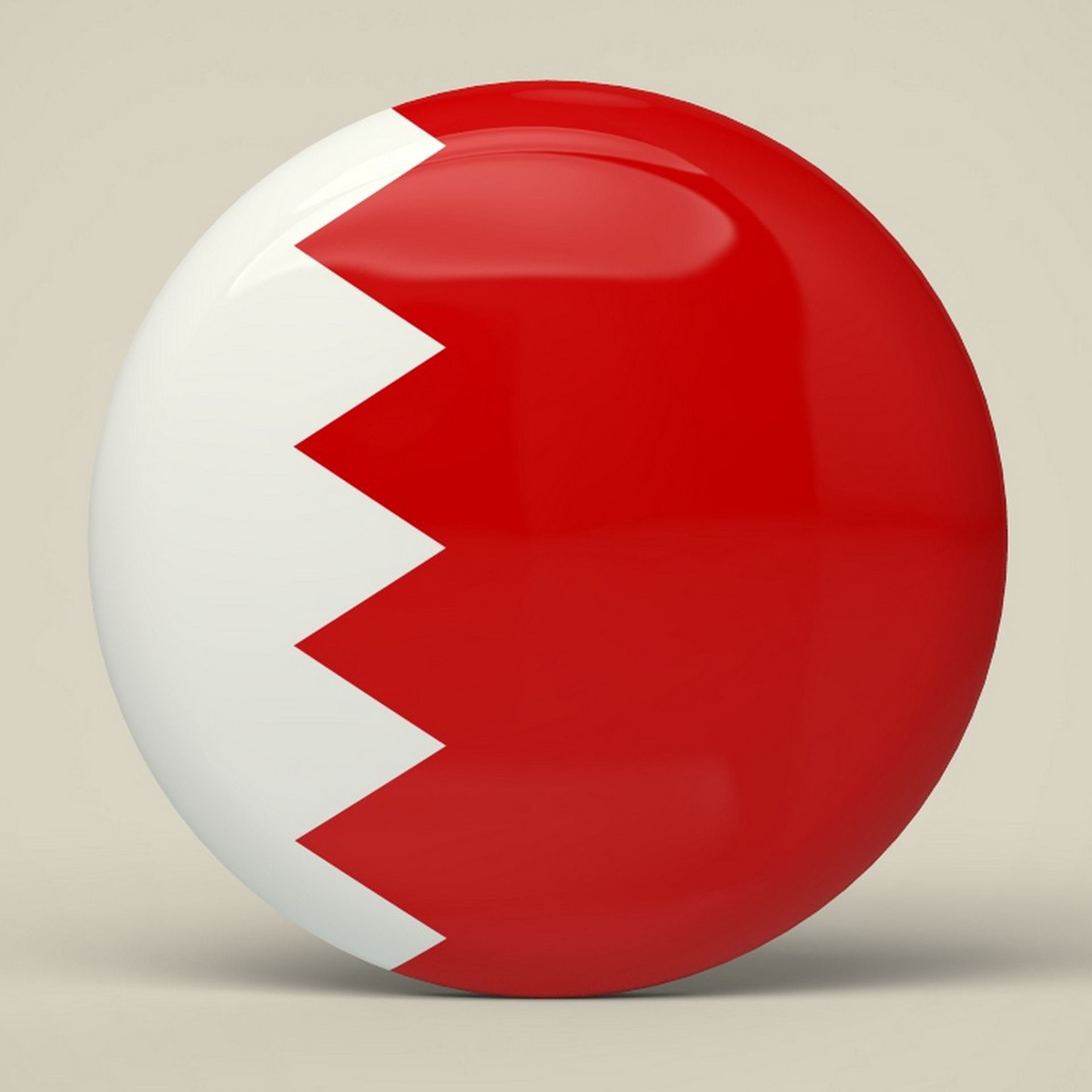 3D model Bahrain Badge VR / AR / low-poly | CGTrader