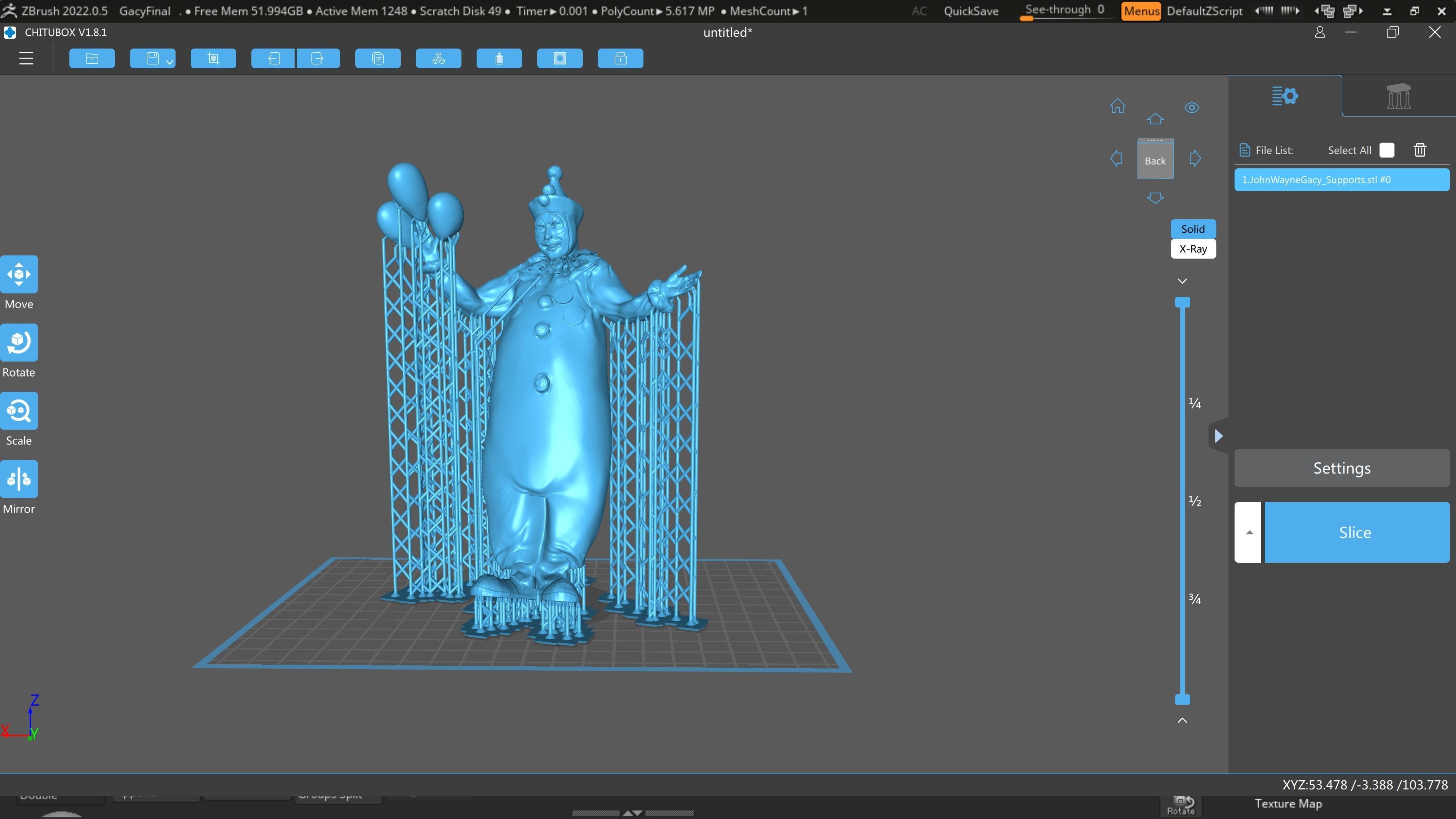 John Wayne Gacy Pogo the Clown Serial Killer 3D print model 3D model 3D ...