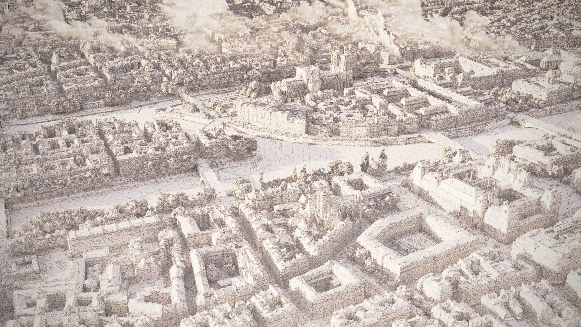 Paris City 3D model | CGTrader