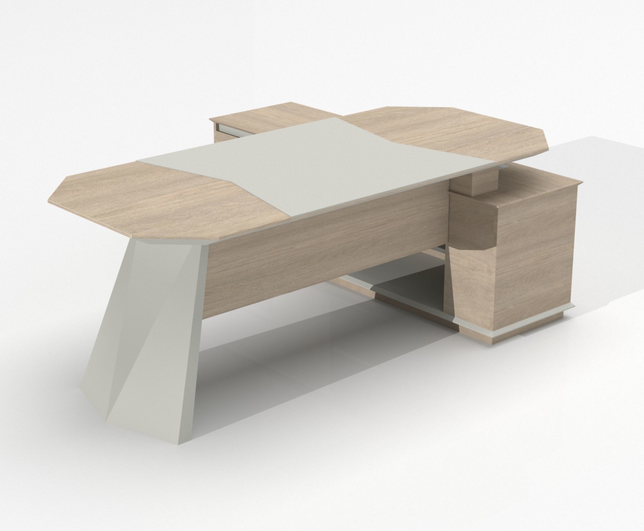 EXECUTIVE DESK 3D model | CGTrader