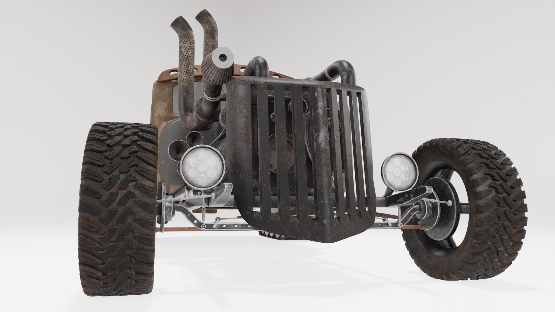 3D model Baggi car VR / AR / low-poly | CGTrader