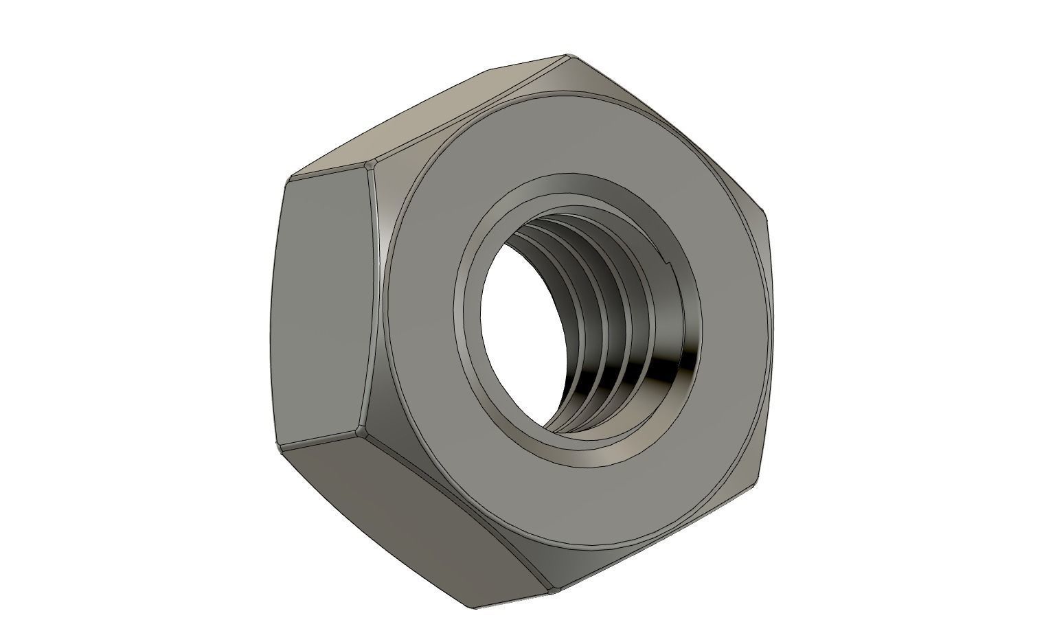 M3 hexagon socket head cap screw and M3 nut free 3D model 3D printable ...