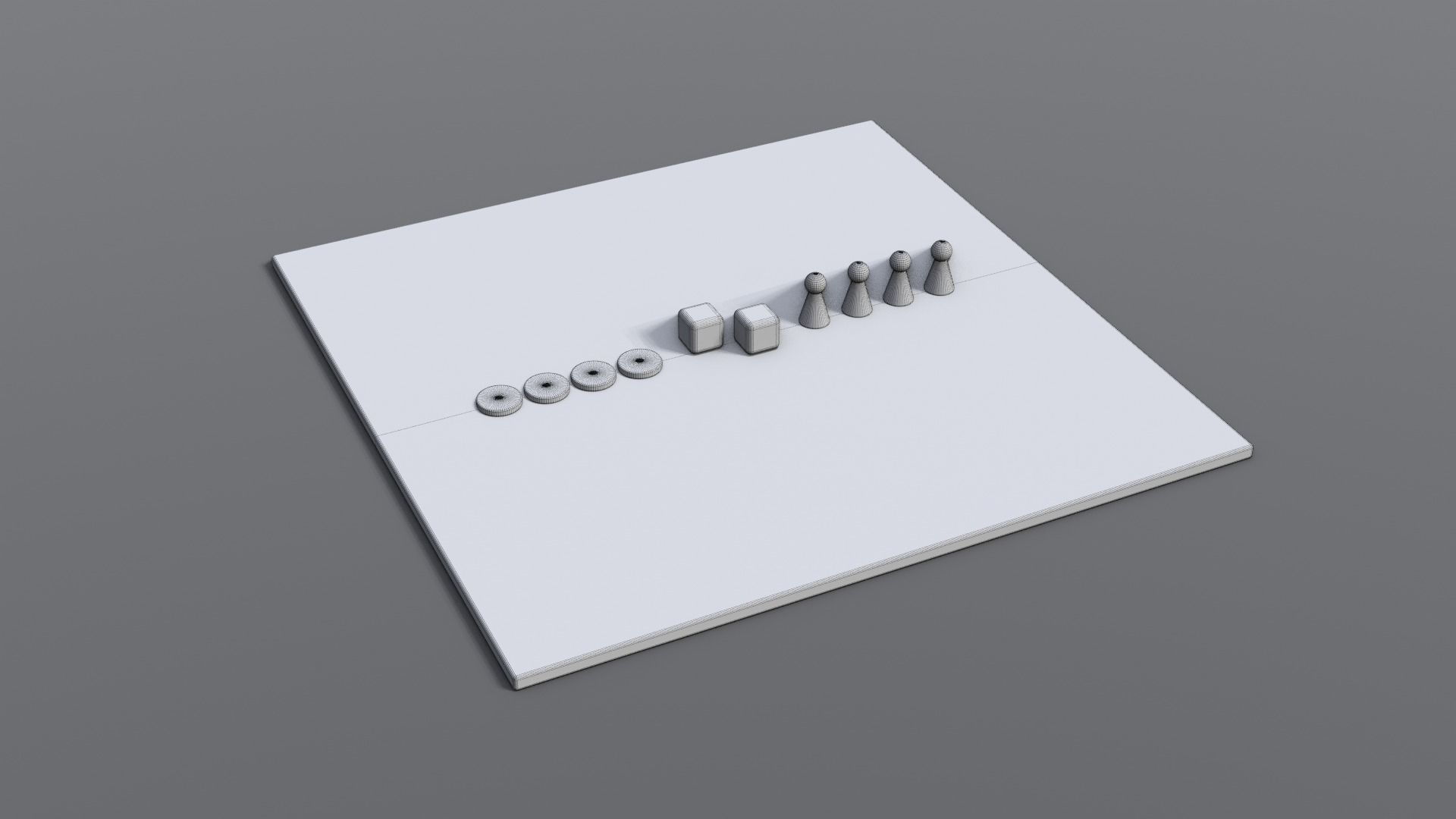 3D model Ludo - Board Game VR / AR / low-poly | CGTrader