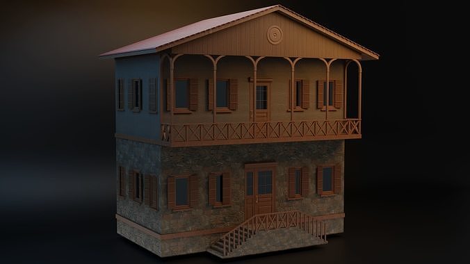 House Safranbolu From Turkey 3D model | CGTrader