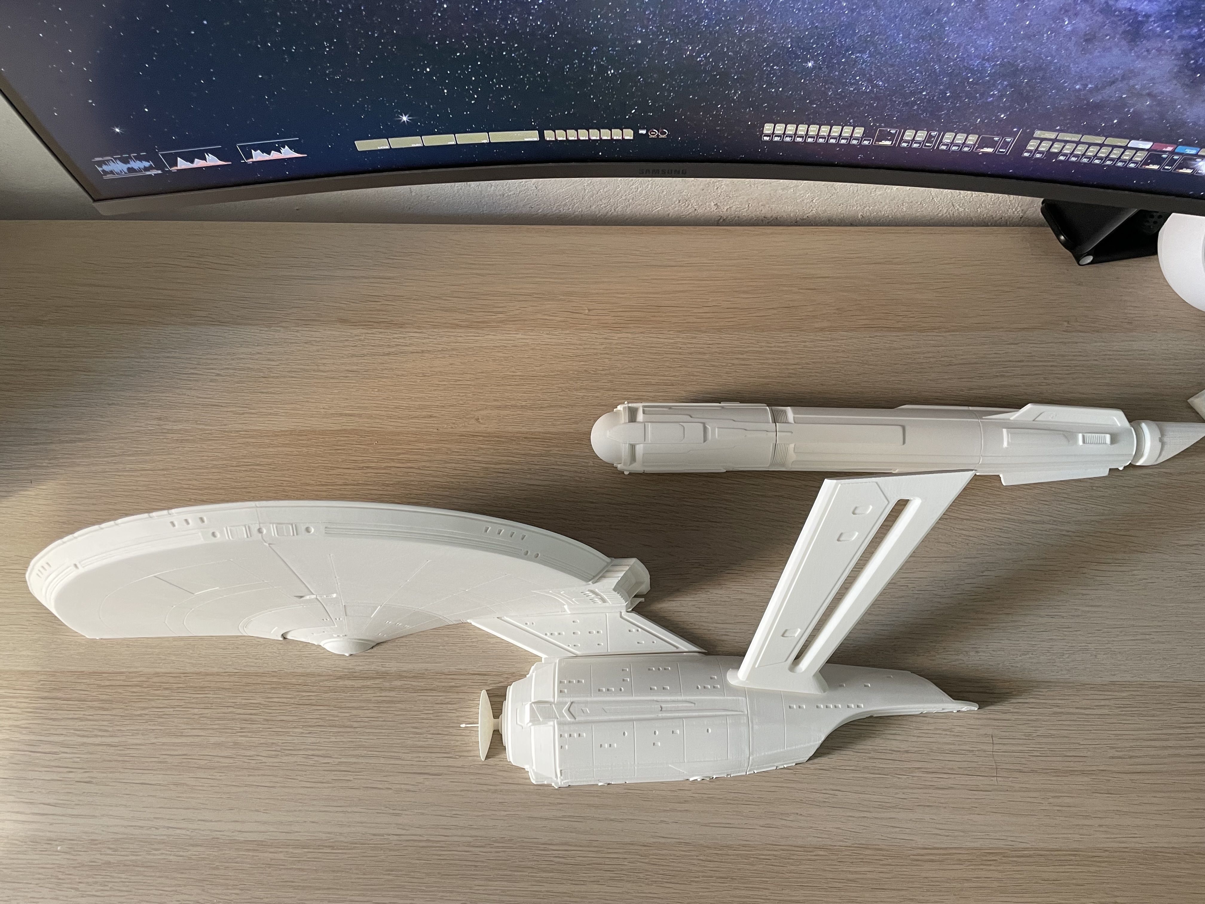 SNW Discovery Enterprise Scale model 3D model 3D printable | CGTrader