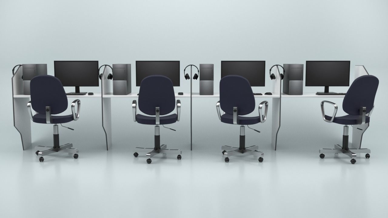 3D model Language school props VR / AR / low-poly | CGTrader