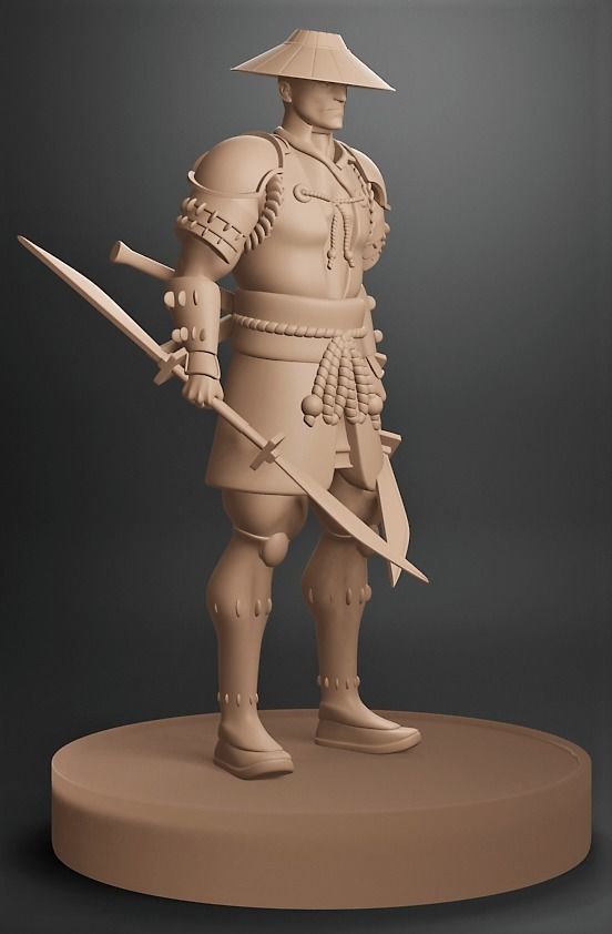 7 Sea Samurai 3D model 3D printable | CGTrader