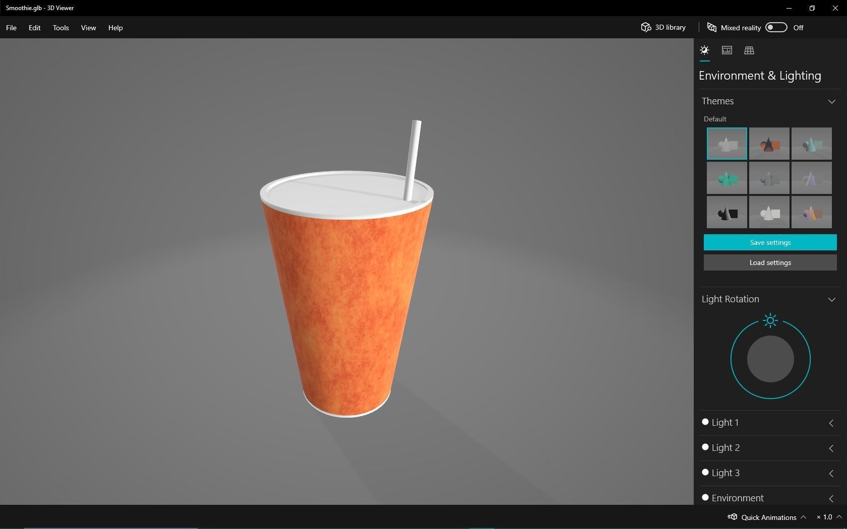 A Cup of Juice 3D model | CGTrader