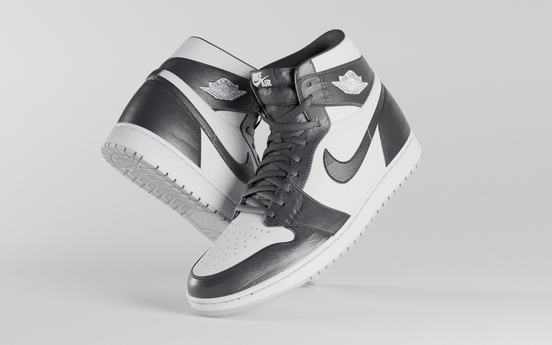 3D model Air Jordan 1 Variety Pack VR / AR / low-poly | CGTrader