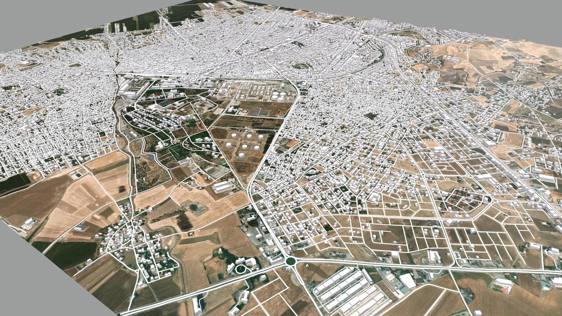 Cityscape Batman Turkey 3D model | CGTrader