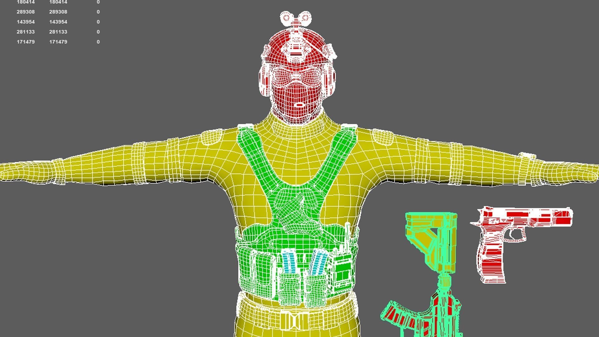 3D model Special Force VR / AR / low-poly | CGTrader