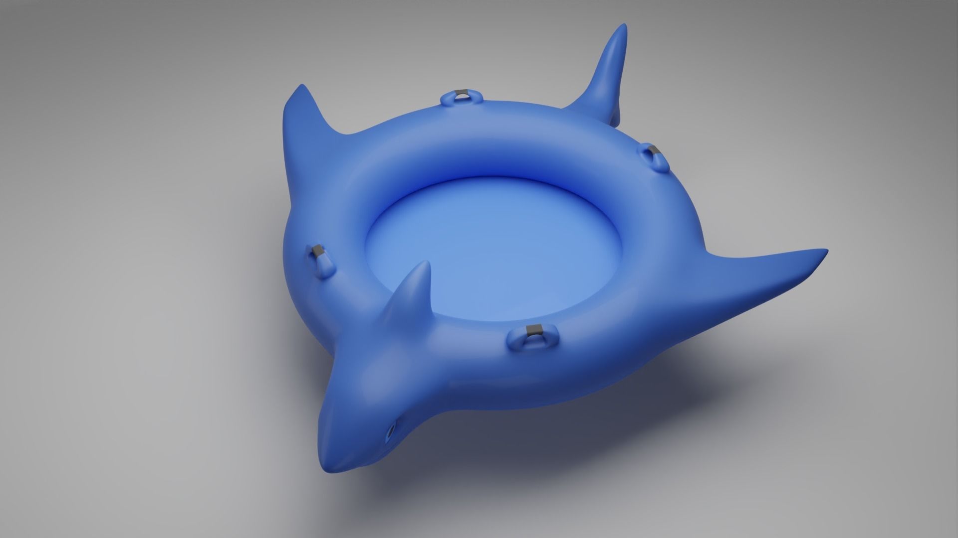 3D model Shark Floatie VR / AR / low-poly | CGTrader