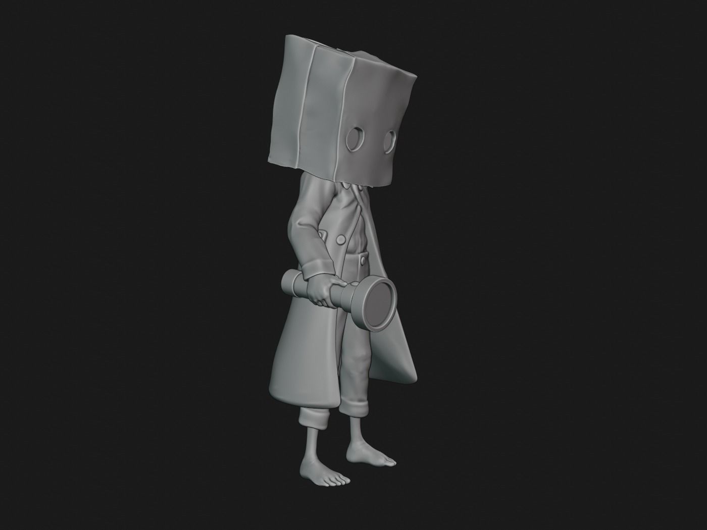 Mono - Little Nightmares II 3D model 3D printable | CGTrader